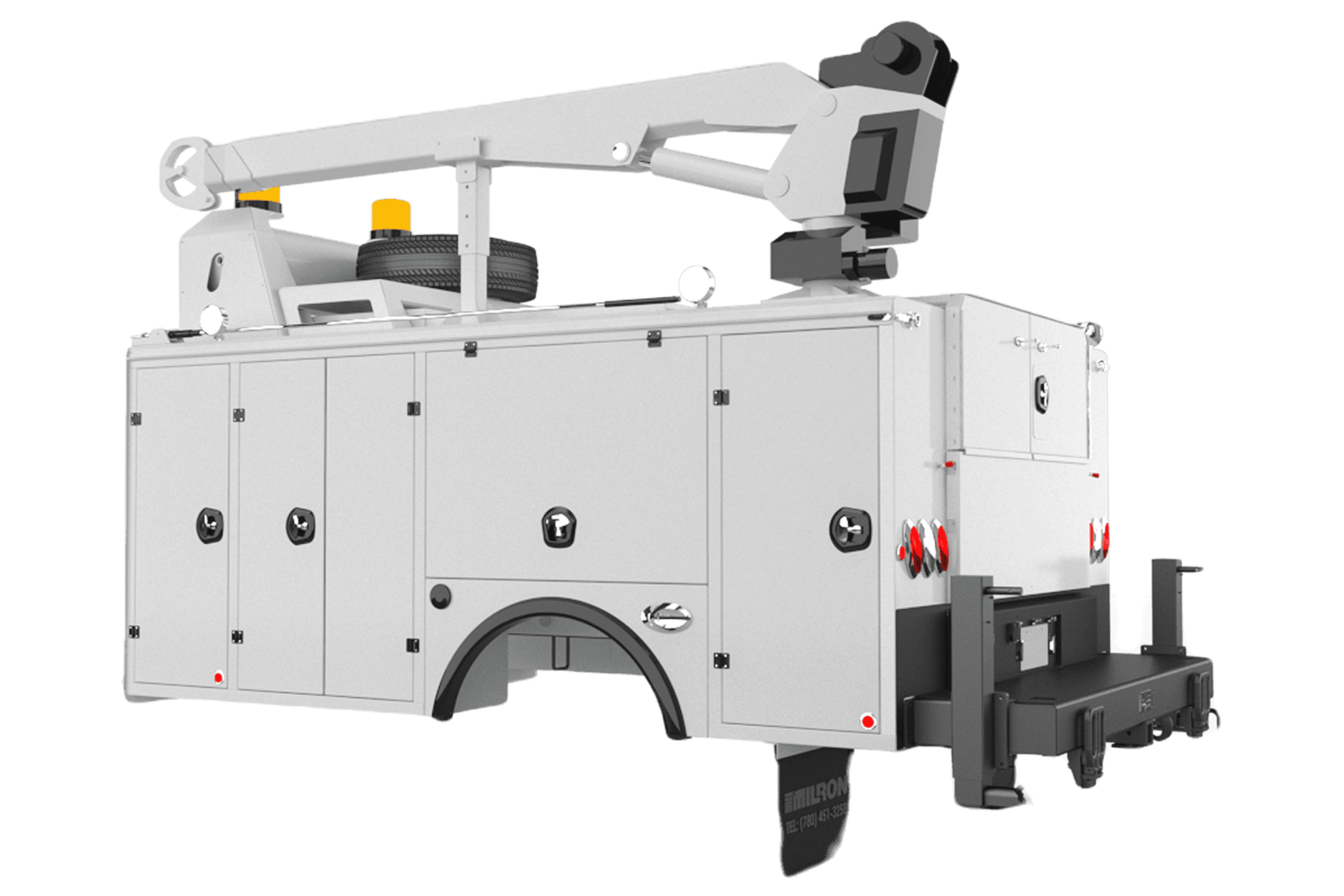 Milron 11 SERIES CRANE BODY - 11' DRW - Arrow Equipment