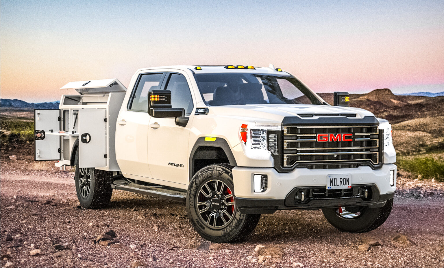 6 Series Aluminum Service Body - 6' SRW - Arrow Equipment