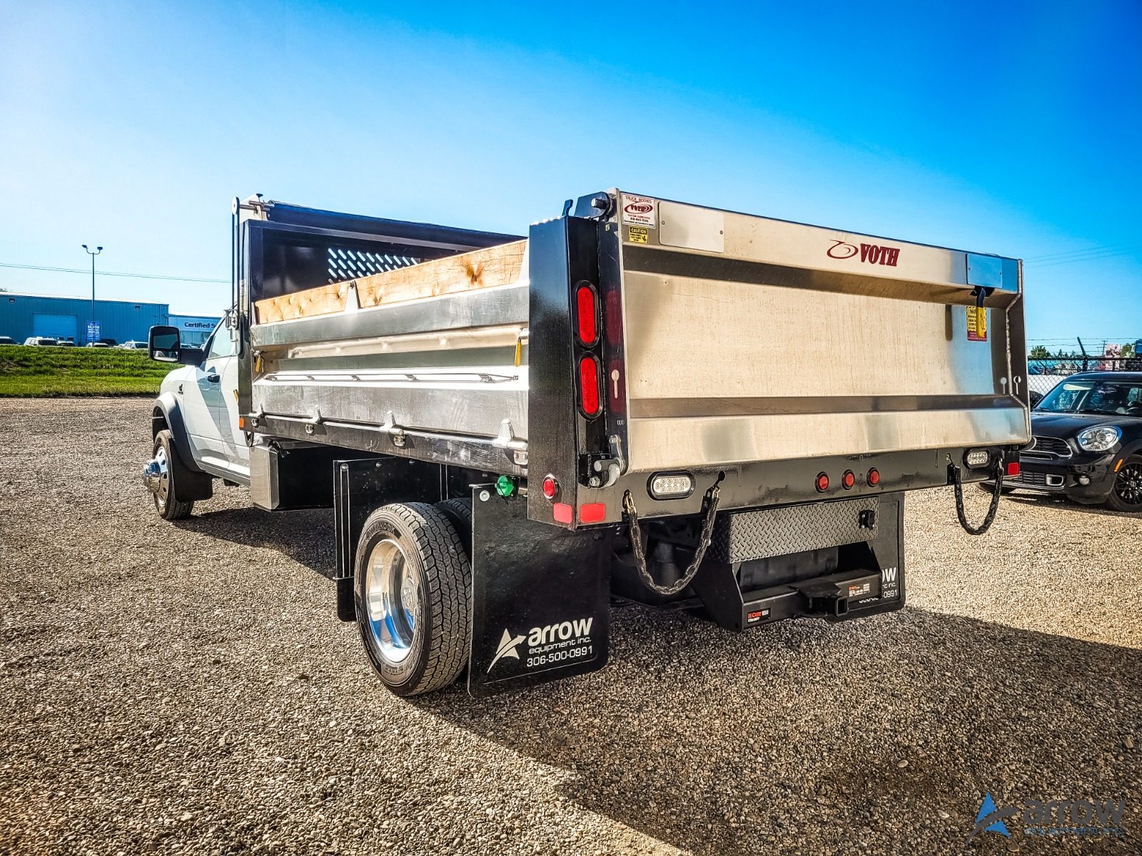 2025 Ram 5500 Crew Cab Dump Truck - Voth Hybrid Dump Body - STOCK 1233 ...
